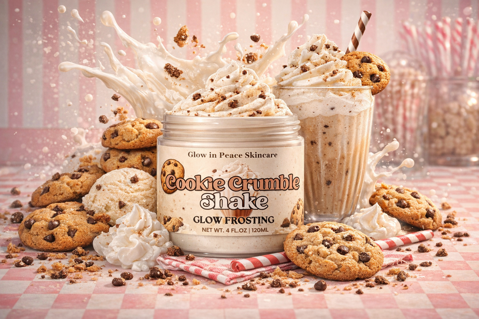 Cookie Crumble Shake – Glow in Peace Skincare Factory